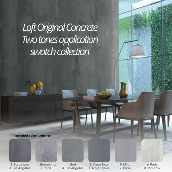 Swatch collections – Concrete Wall Finish